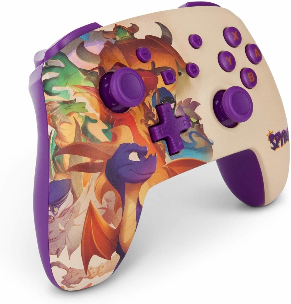 Check out this fiery Spyro-themed Nintendo Switch controller