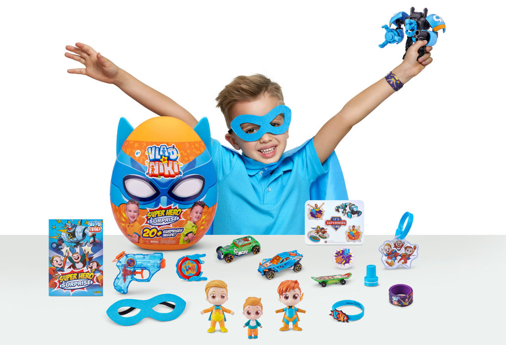 Vlad & Niki Superhero Surprise eggs heading to Target | The Nerdy