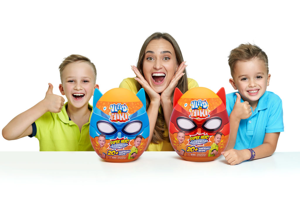 Vlad & Niki Superhero Surprise eggs heading to Target | The Nerdy