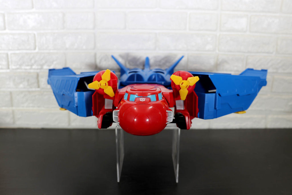 Transformers Optimus Prime Jumbo Jet Playset Hands-On | The Nerdy