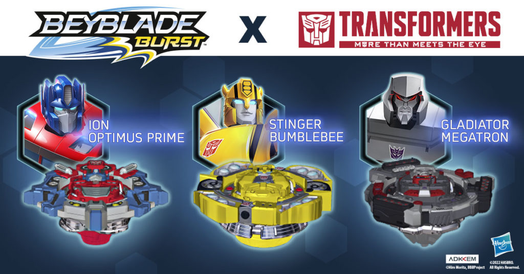 Transformers and Beyblade collide with digital tops | The Nerdy