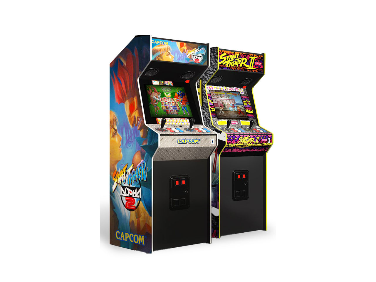 Iconic Arcade launches two Street Fighter II cabinets | The Nerdy