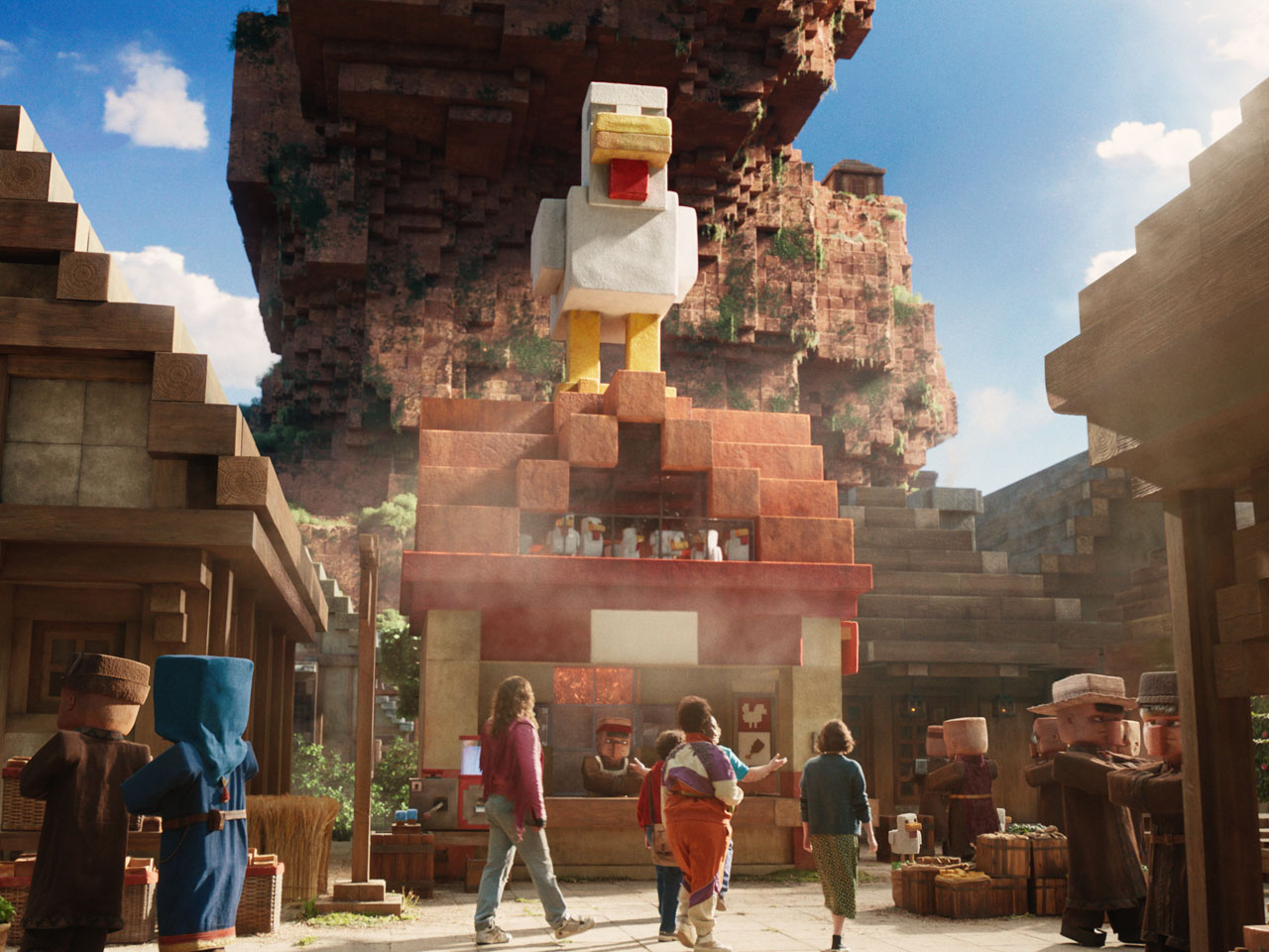 Minecraft builds its way to the top spot at the box office
